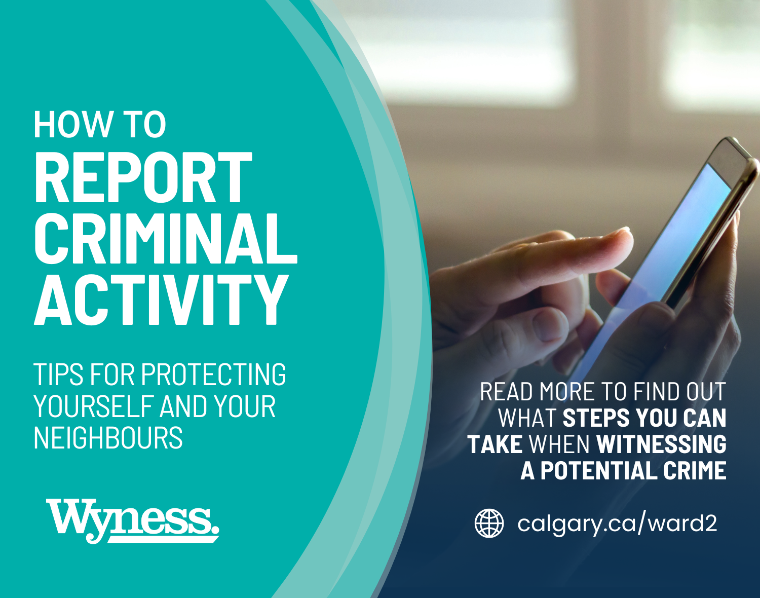 How to Report Crimes and Protect Others